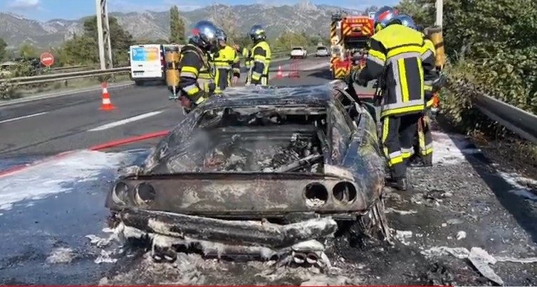 Une 355 part en fumée à Marseille - Ferrari 348 - F355 – Les dernières ...